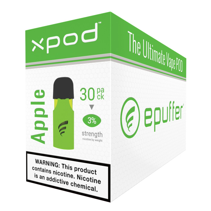 XPOD Double Apple prefilled 30-pack Vape Pods